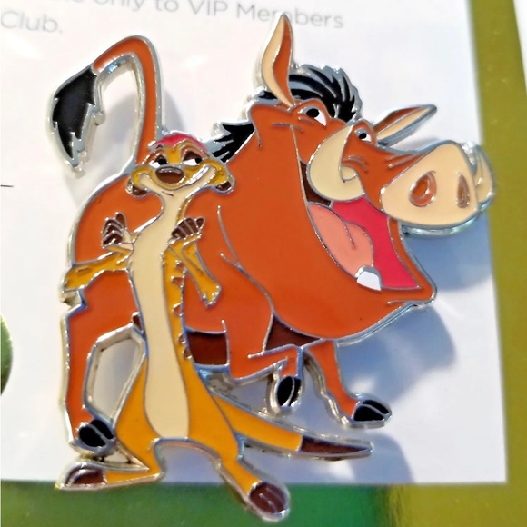Disney | Accessories | Pumba Timon Disney Vip Pin | Poshmark